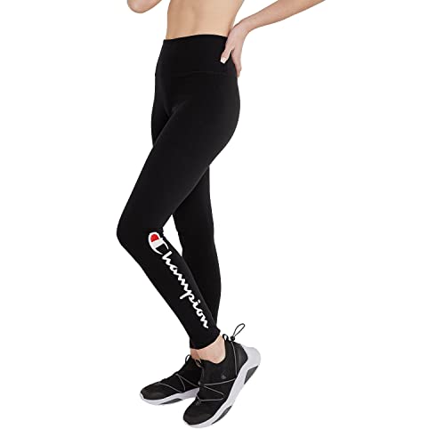 Champion womens Authentic 7/8 Tight Leggings, Black-550310, XX-Large US