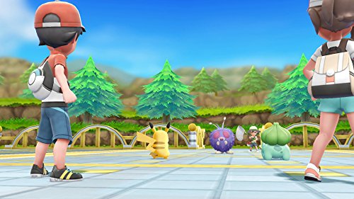 Nintendo Switch Console Bundle- Pikachu & Eevee Edition with Pokémon: Let's Go, Pikachu! + Poke Ball Plus