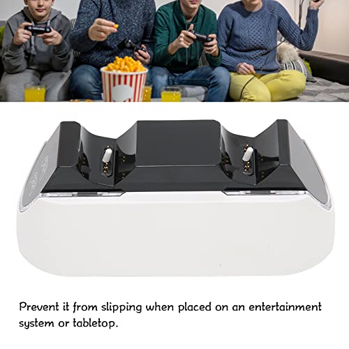 Charging Station, ABS Stable Plug and Play Comfortable GP51520 Charging with Dual Controller LED Indicator