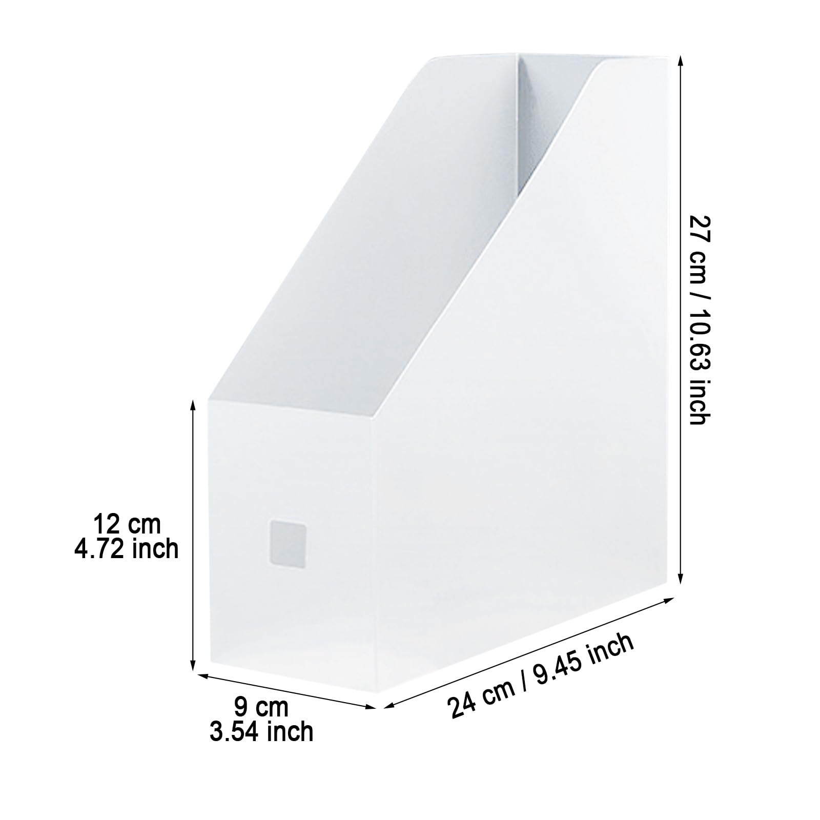 Craft Tables for Adults with Storage 2PC Holder Magazine File Organizer Rack Acrylic Plastic Clear Folder Box Notebook Storage Document Stationery Organizer Pouch
