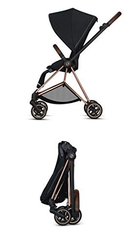 Cybex Mios 2 Travel System Chrome/Black Frame Premium Black Seat