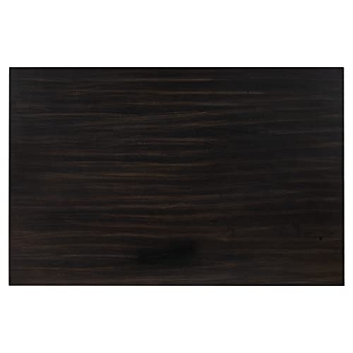 Rhomtree 45" Counter Height Rectangle Rustic Dining Table/Mid Century Modern Kitchen Table for Kitchen, Dining Room (Espresso)