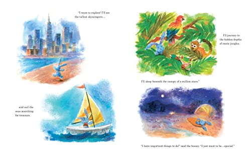 Little Blue Bunny: A Heartwarming Friendship Book for Children (Little Heroes, Big Hearts)