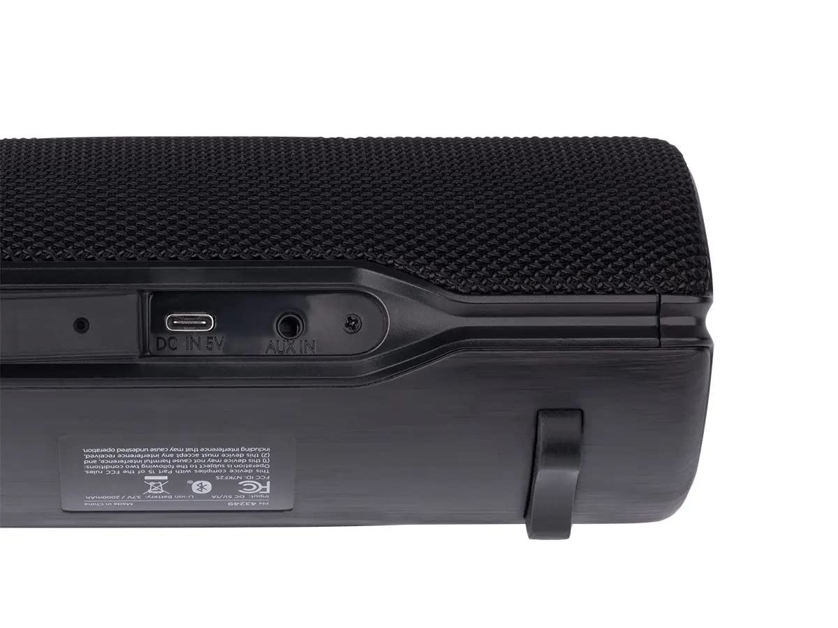 Monoprice Harmony Reuleaux Portable Bluetooth Speaker | IP67, Waterproof, TWS, Built-in Power Bank, 12 Hour Playback, for Home, Outdoor, Travel