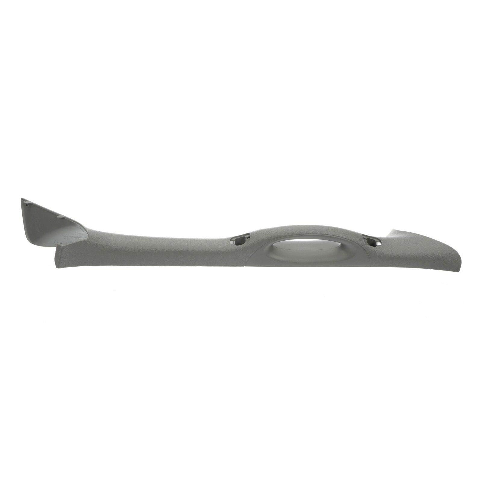 Cheriezing 4L3Z-1503598-AAB Interior A-Pillar Trim Panel with Assit Handle Grey Right Passenger Side compatible for 2004-2008 F-150