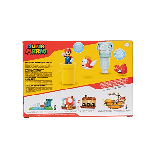 Redcolorful Nintendo 2.5" Sparkling Waters Diorama Set