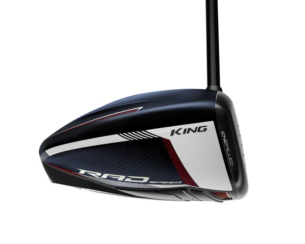 Cobra Golf 2021 Radspeed Driver Matte Peacoat-Red (Men's Right Hand, Fujikura Motore XF3, Stiff Flex, 9)