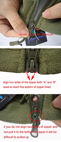 TACVASEN Men's Tactical Fleece Jacket (Small,SAND)