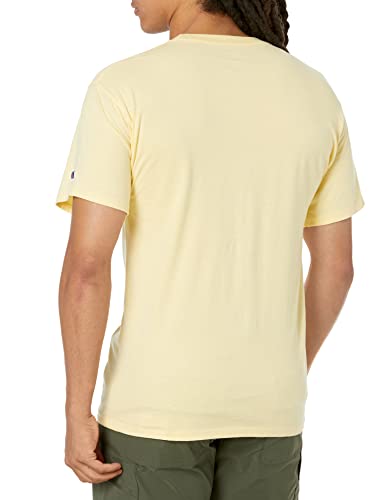 Champion mens Classic T-shirt, Graphic T Shirt, Sunbeam Glow-586eea, X-Large US