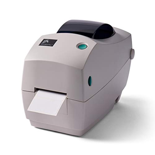 ZEBRA TLP2824 Plus Thermal Transfer Desktop Printer Print Width of 2 in USB and Ethernet Port Connectivity 282P-101510-000