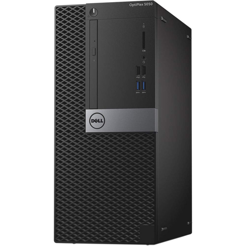 Dell OptiPlex 5050 Tower Desktop PC, Intel Quad Core i5-7500 up to 3.8GHz, 16G DDR4, 512G SSD, Windows 10 Pro 64 Bit-Multi-Language Supports English/Spanish/French(Renewed)