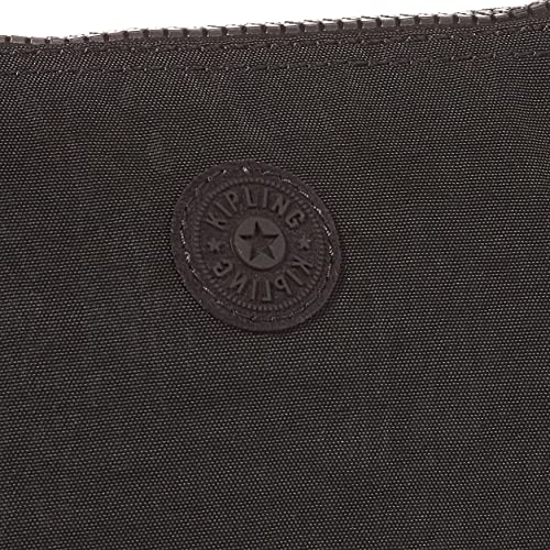 Kipling womens Women’s Creativity Large Pouch, Versatile Cosmetics Kit, Lightweight Nylon Travel Organizer Pouch, Black Noir, Large US