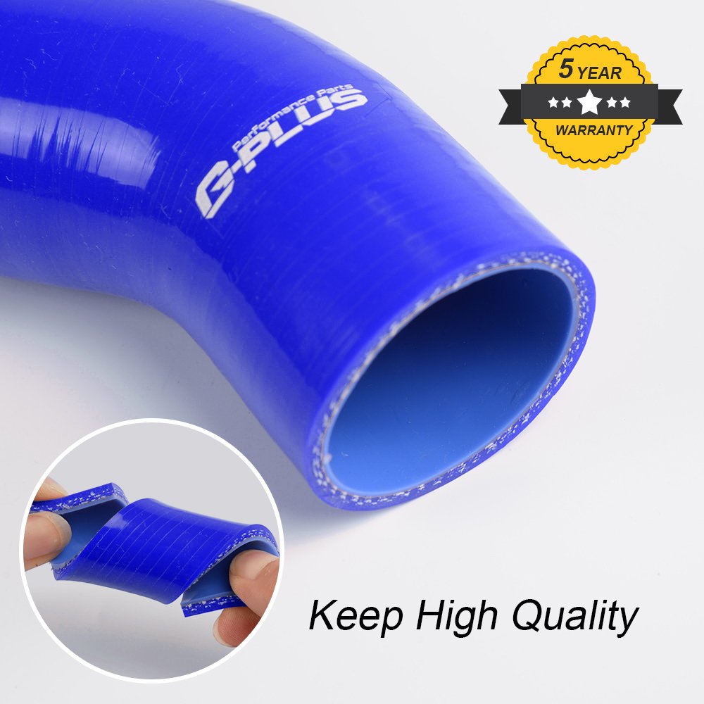 Silicone Radiator Coolant Hose Kit Clamps Replacement for Nissan Skyline GTM ECR32 R32 RB20DET 1989 1990 1991 1992 1993 Blue