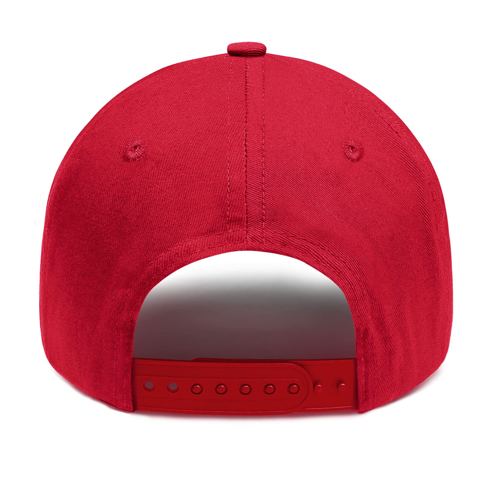 Cheniuua Kansas Hat Embroidered City Hat Adjustable Baseball Cap for Men Women Red