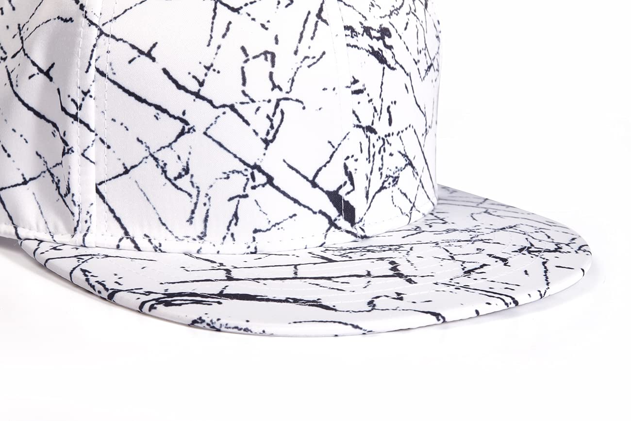 Custom Embroidered Adjustable Snapback Hat for Men Women,Unisex Hip Hop Baseball Cap Add Text&Logo Flat Bill Brim Dad Hats