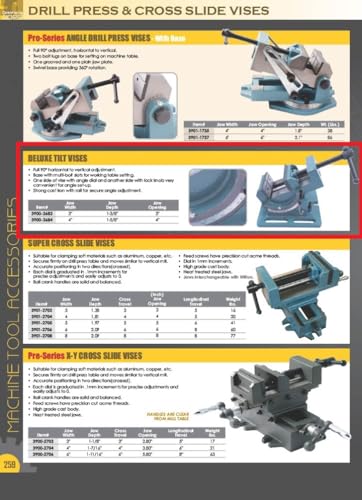 HHIP 3900-2683 Pro-Series Cradle Angle Vise, 3" Width x 1.375" Depth Jaw, 3" Jaw Opening (Pack of 1)
