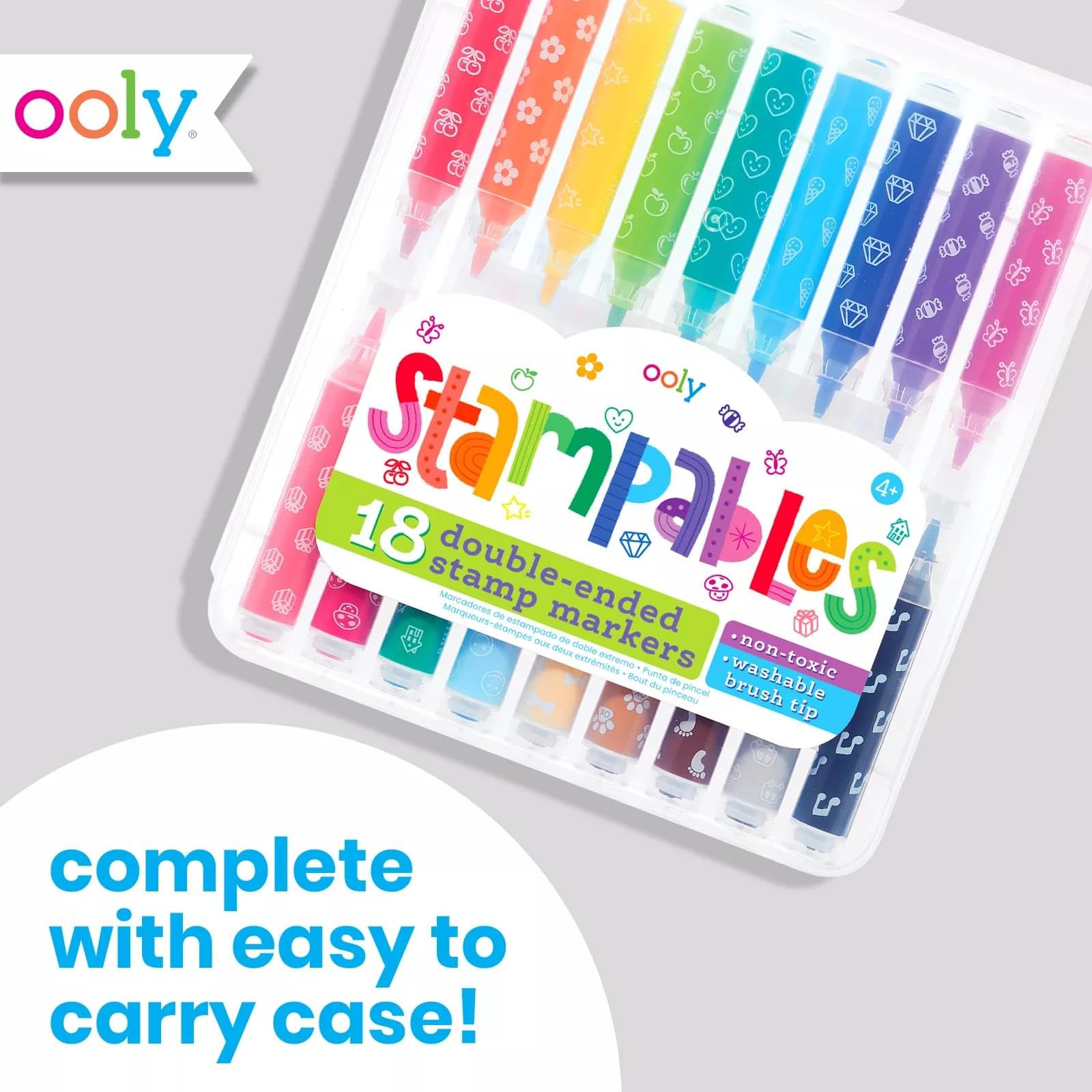 Ooly, Princesses and Fairies, Stampables Coloring Pack, Frameable Size