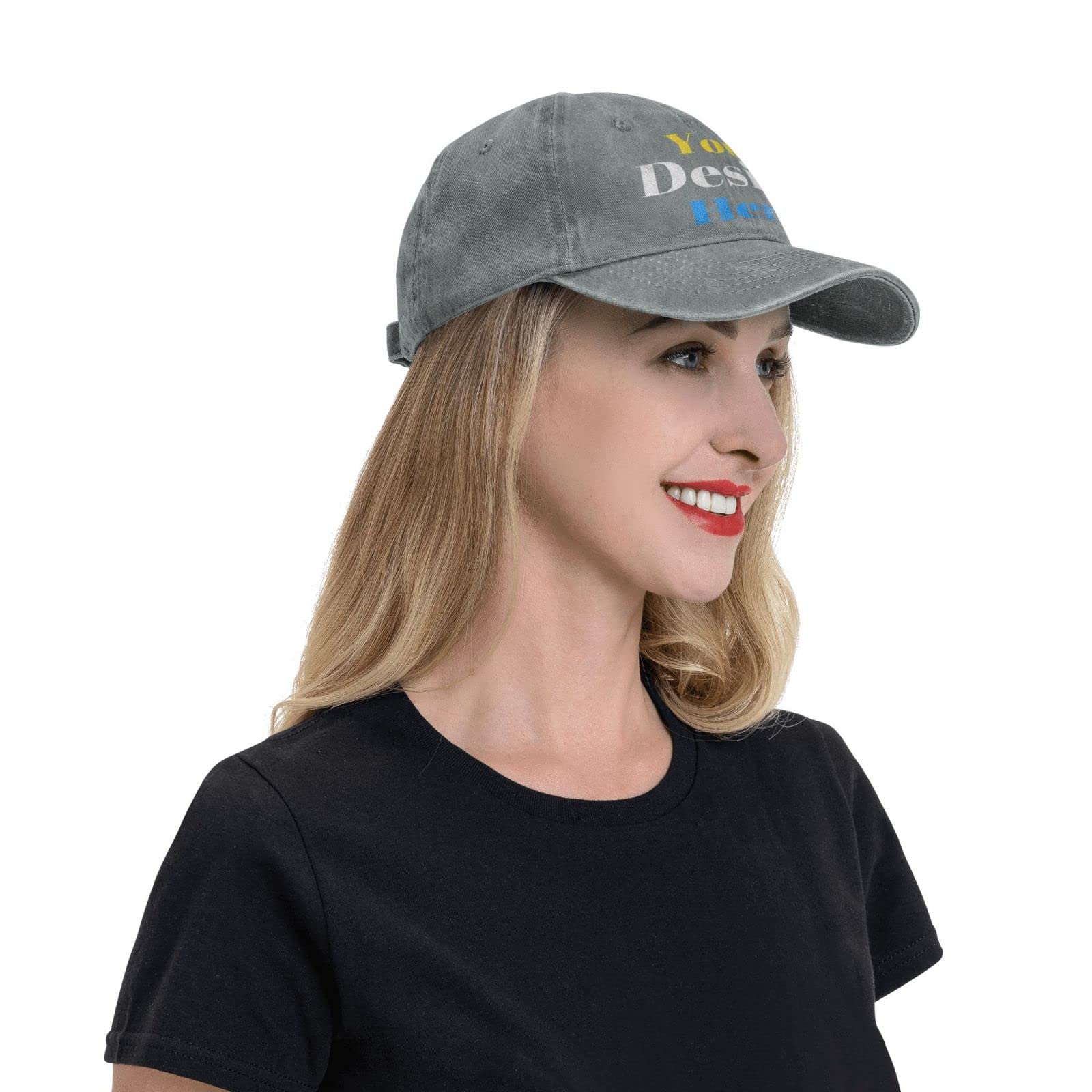 Custom Unisex Baseball Cap Personalized Gifts DIY Classic Hat Sports Multi Color Customized Baseball Hat for Men and Women