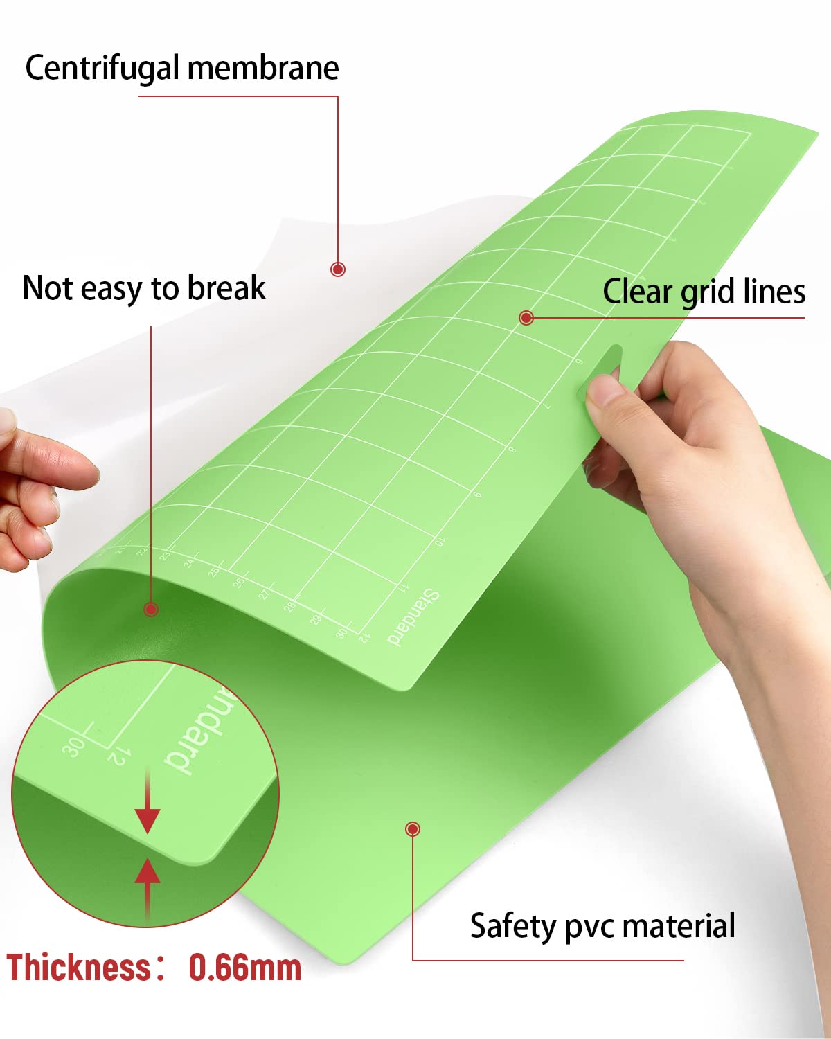 Colemoly 12x12 Cutting Mat 9 Pack Standard for Cricut Maker/Maker 3/Explore 3/Air 2/Air/One Cut Cards 2 Pack Scraper Green Grip Sticky Cricket Replacement Accessories Pad for Supplies,Quilting