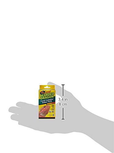 Zoo Med Laboratories SZMFSP2 Bearded Dragon Food Sampler