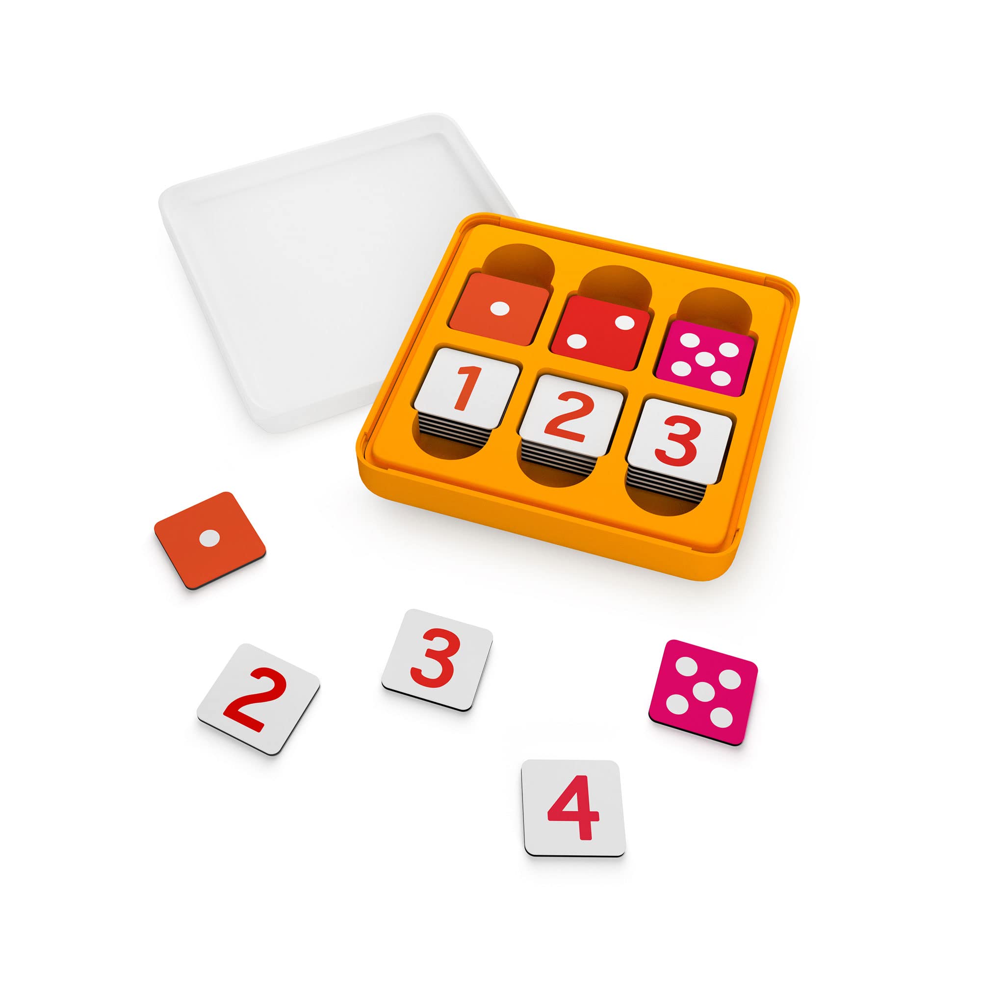 Osmo-Genius Numbers for iPhone, iPad & Fire Tablet - Ages 6-10 - Math Equations (Counting,Addition,Subtraction & Multiplication) Educational Learning Games - STEM Toy-Boy & Girl (Osmo Base Required)
