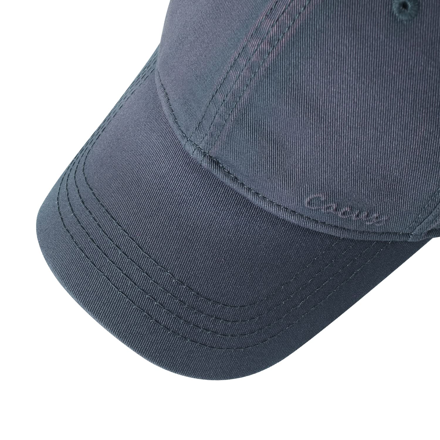 CACUSS Men's Cotton Dad Hat Classic Baseball Cap with Adjustable Buckle Closure Golf Cap