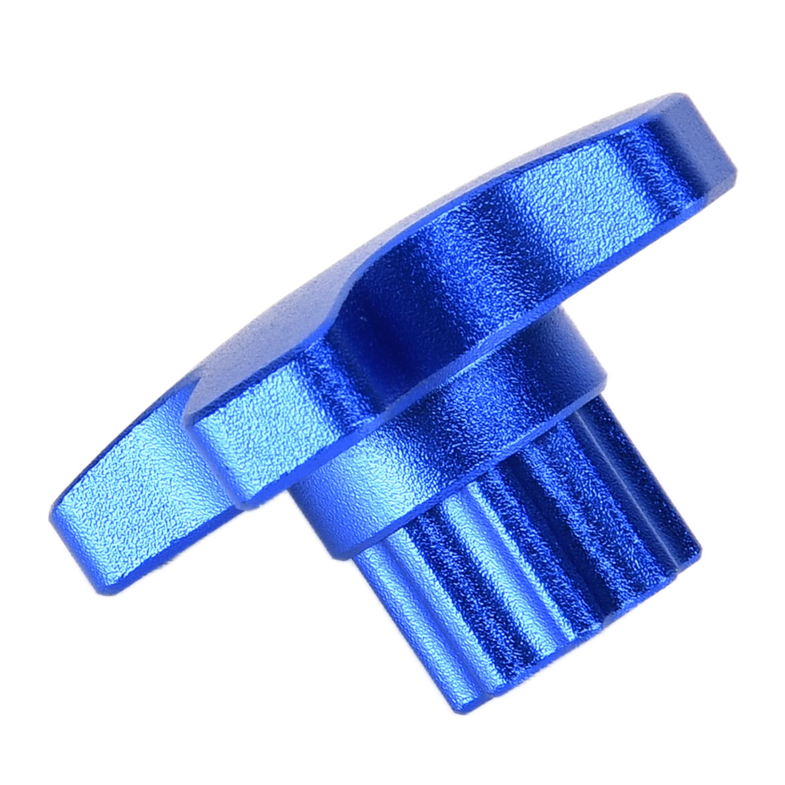 CHICIRIS Crank Cover Wrench, Anodic Oxidation Strong Texture Bicycle Crank Installation Tool Matte and Polished High Strength Blue for Road Bicycle