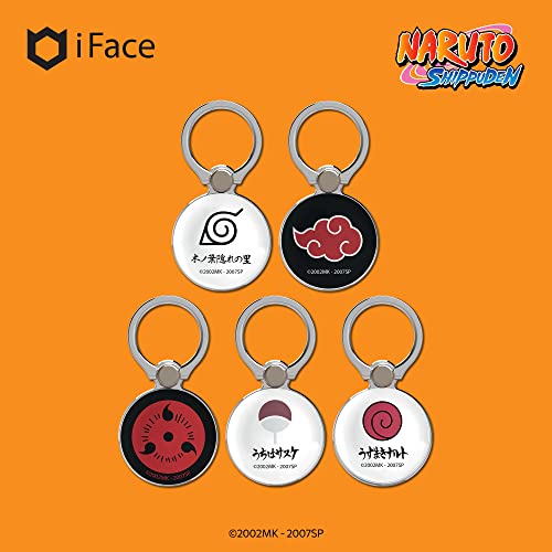 iFace Naruto Shippuden Anime Licensed Universal Smartphone Ring Holder Kickstand Accessory β Stick On Phone Stand/Hand Gripper Compatible with iPhone, Samsung Galaxy, etc. - Sharingan Symbol