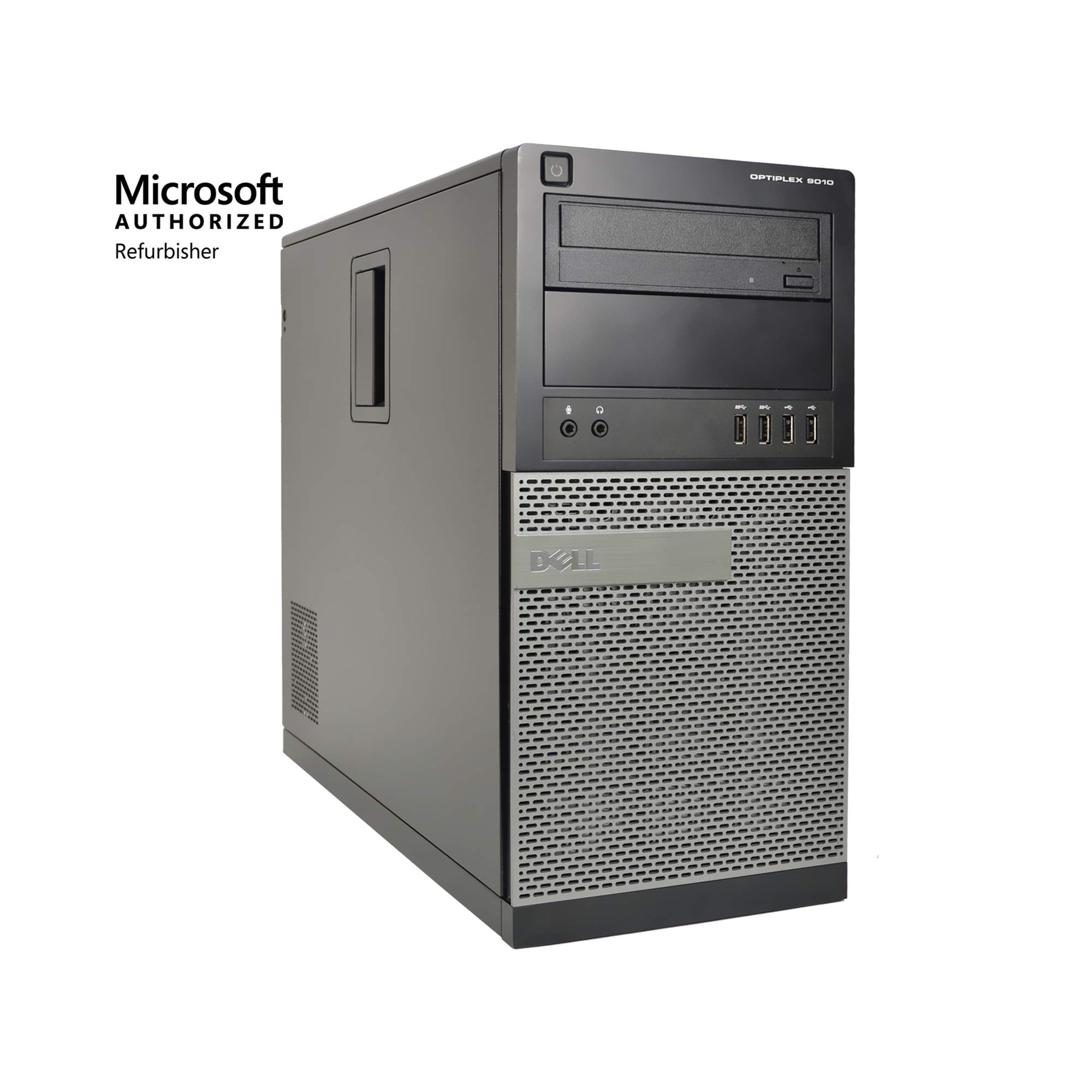 Dell Optiplex 9010 Tower, Intel Core i5-3470 3.2GHz, 16GB RAM, 500GB Hard Drive, DVDRW, Windows 10 Pro 64bit (Renewed)