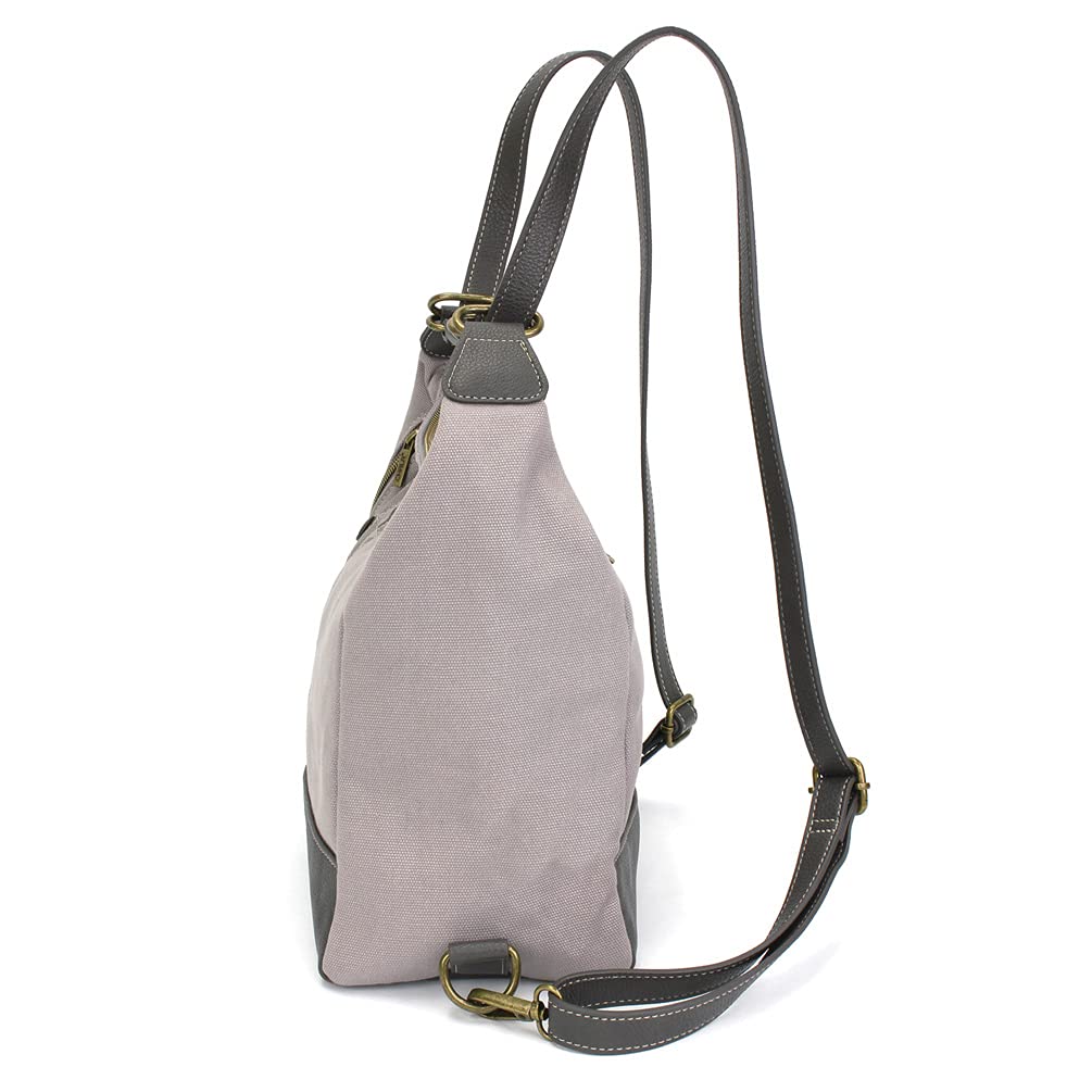 Retro Convertible Purse - Charms Daisy+HOPE - Gray