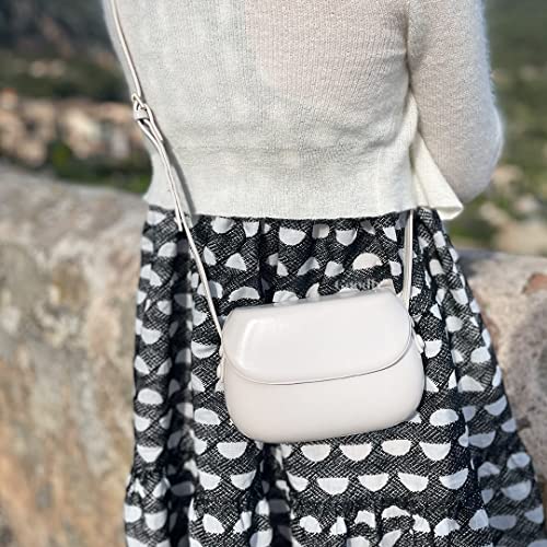 Crossbody Small Mini Bag for Women, Small Shoulder Bag Cell Phone Wallet Purses and Handbags (IVORY)