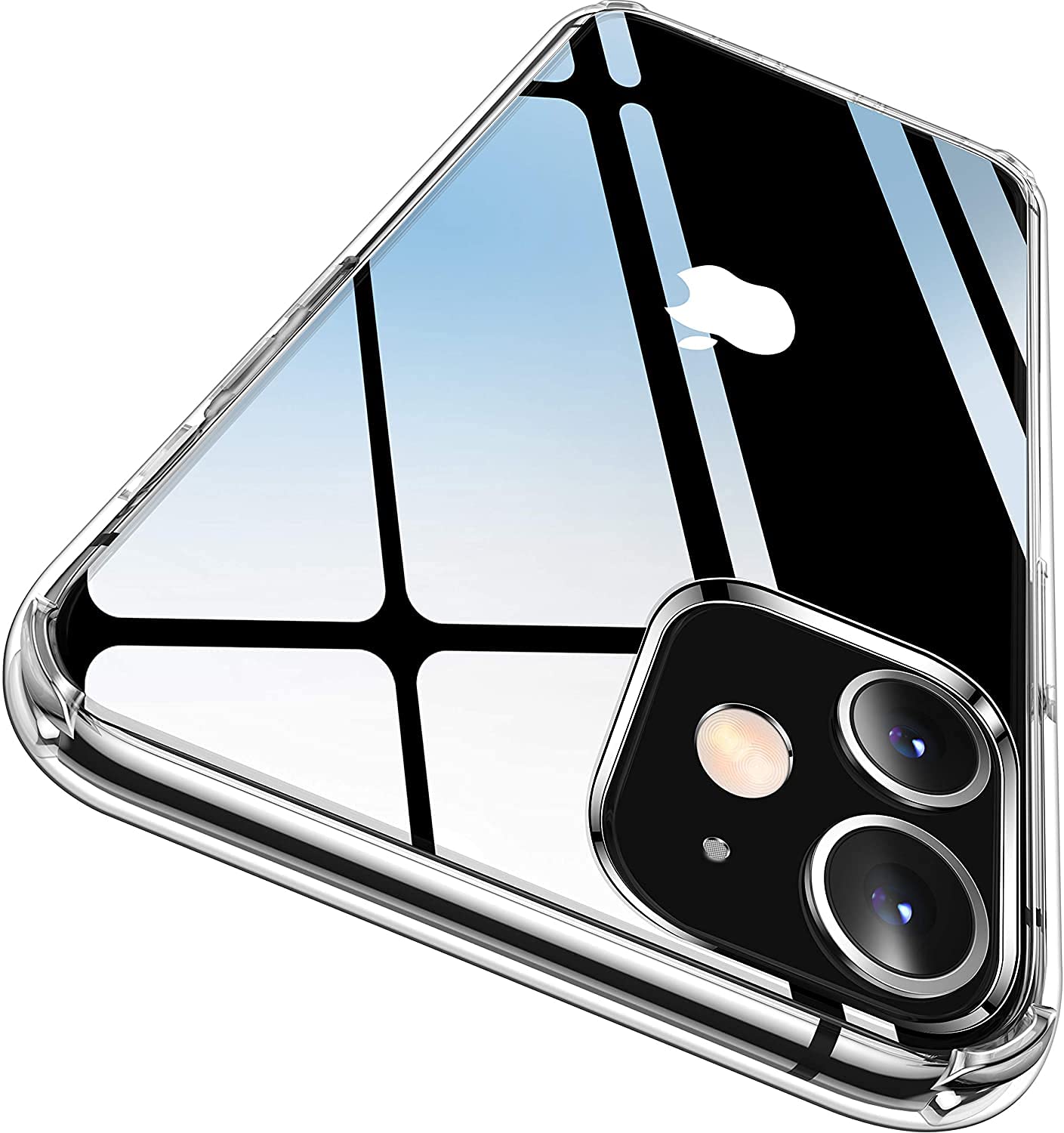 CASEKOO Crystal Clear Designed for iPhone 11 Case, [Not Yellowing] [Military Grade Drop Protection] Shockproof Protective Phone Case 6.1 inch 2019 (Clear)