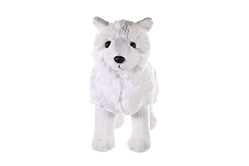 Wild Republic Arctic Wolf Plush, Stuffed Animal, Plush Toy, Gifts for Kids, Cuddlekins 12"