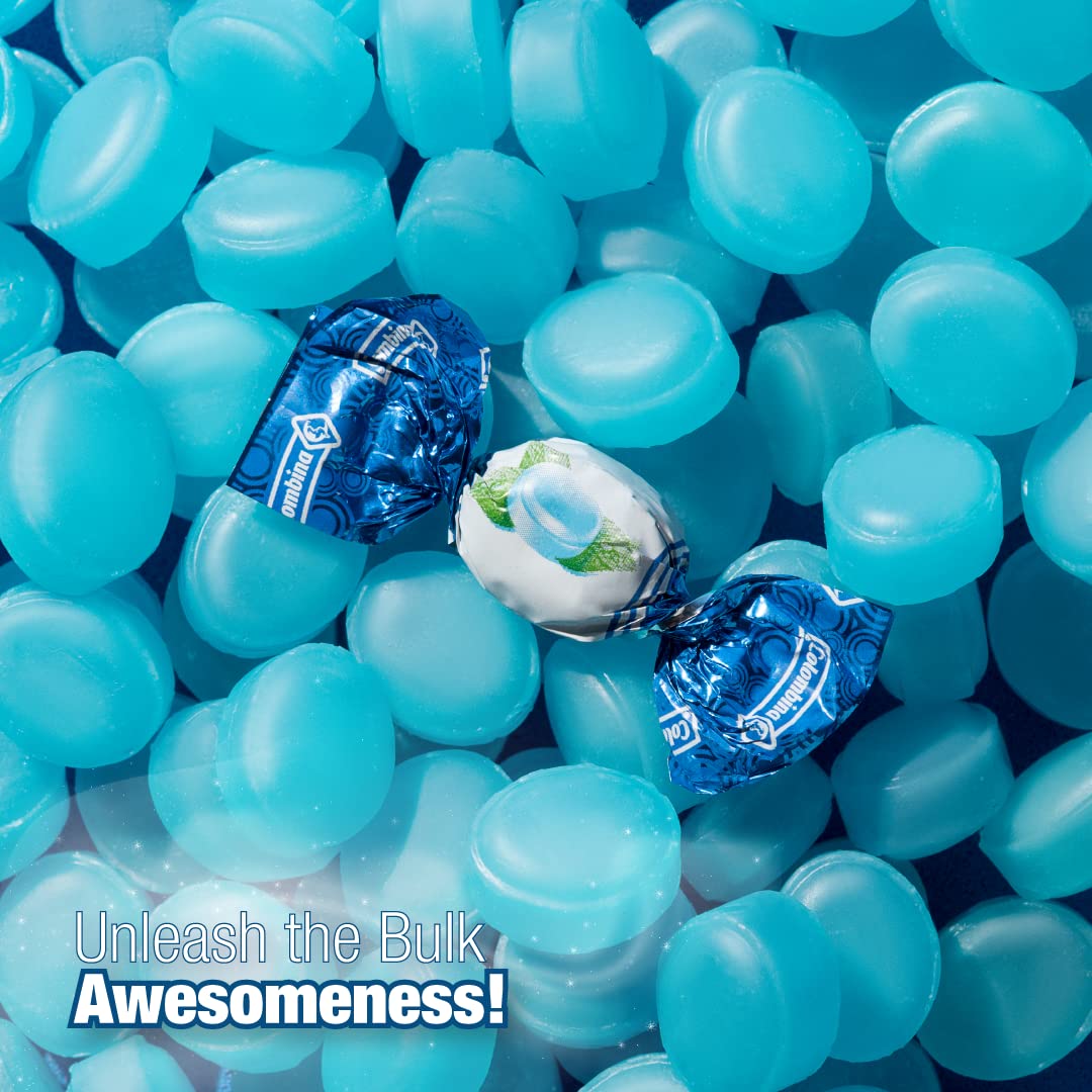 Colombina Breath Mints Delicate Drops - Over 660 Individually Wrapped Breath Savers Mini Mints in Bulk Bag for Long-Lasting Freshness and Convenience (2.2 lbs)