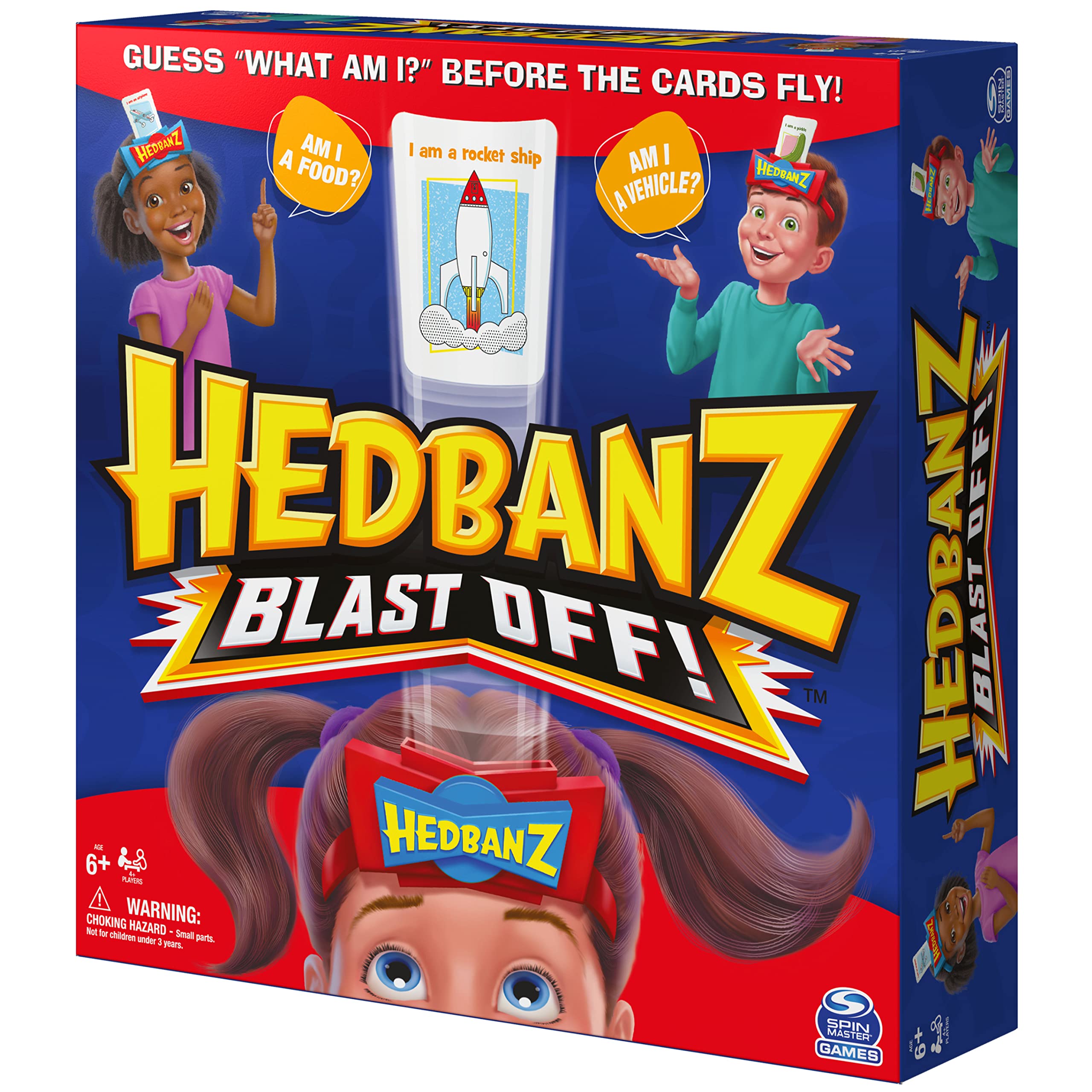 Spin Master 6061503 Hedbanz Blastoff Game