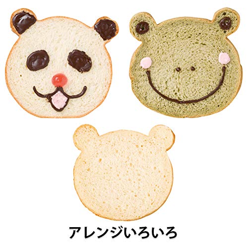Kai Corporation DL7221 Little Chef Club Bear Bread Pan, Made in Japan