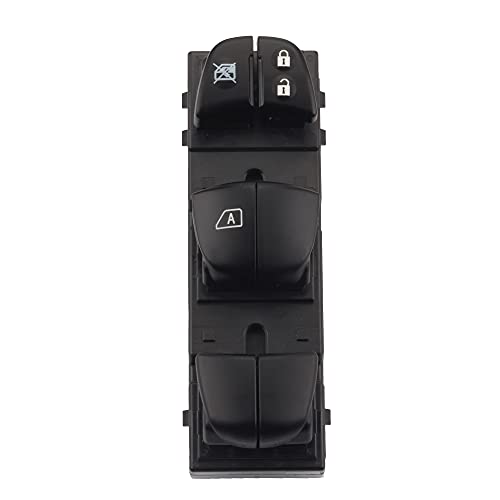 Dasbecan Driver Side Master Power Window Switch Compatible with Nissan Pathfinder/Altima/Frontier/Leaf/Juke 2010-2018 Door Main Control Button Replaces# 25401-3TA5A 25401-1KA0B 25401-3SH1A