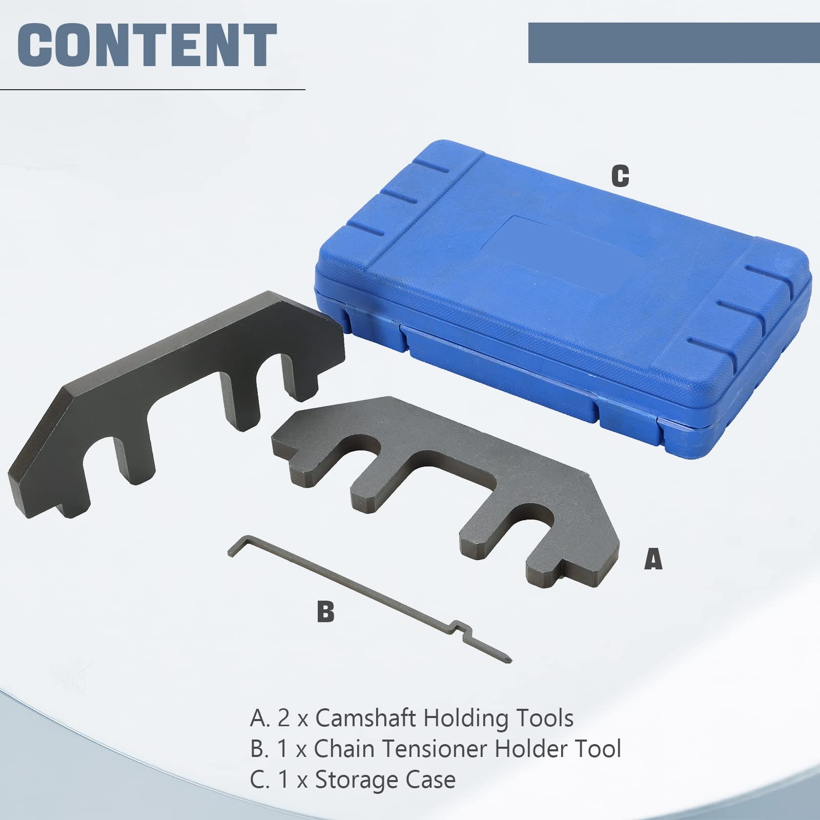 DASBET Camshaft Holding Tool Timing Alignment Holder Tool Kit Compatible for Ford Lincoln Mercury 3.5L 3.7L 4V Engines Replace 303-1248 303-1530