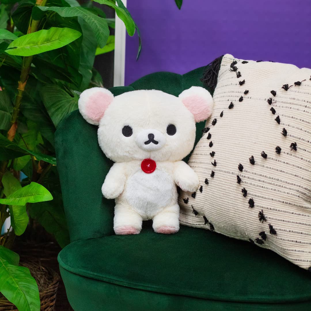 Rilakkuma San-X Licensed Korilakkuma Standing Medium Plush Doll - 15" (Long Pile)