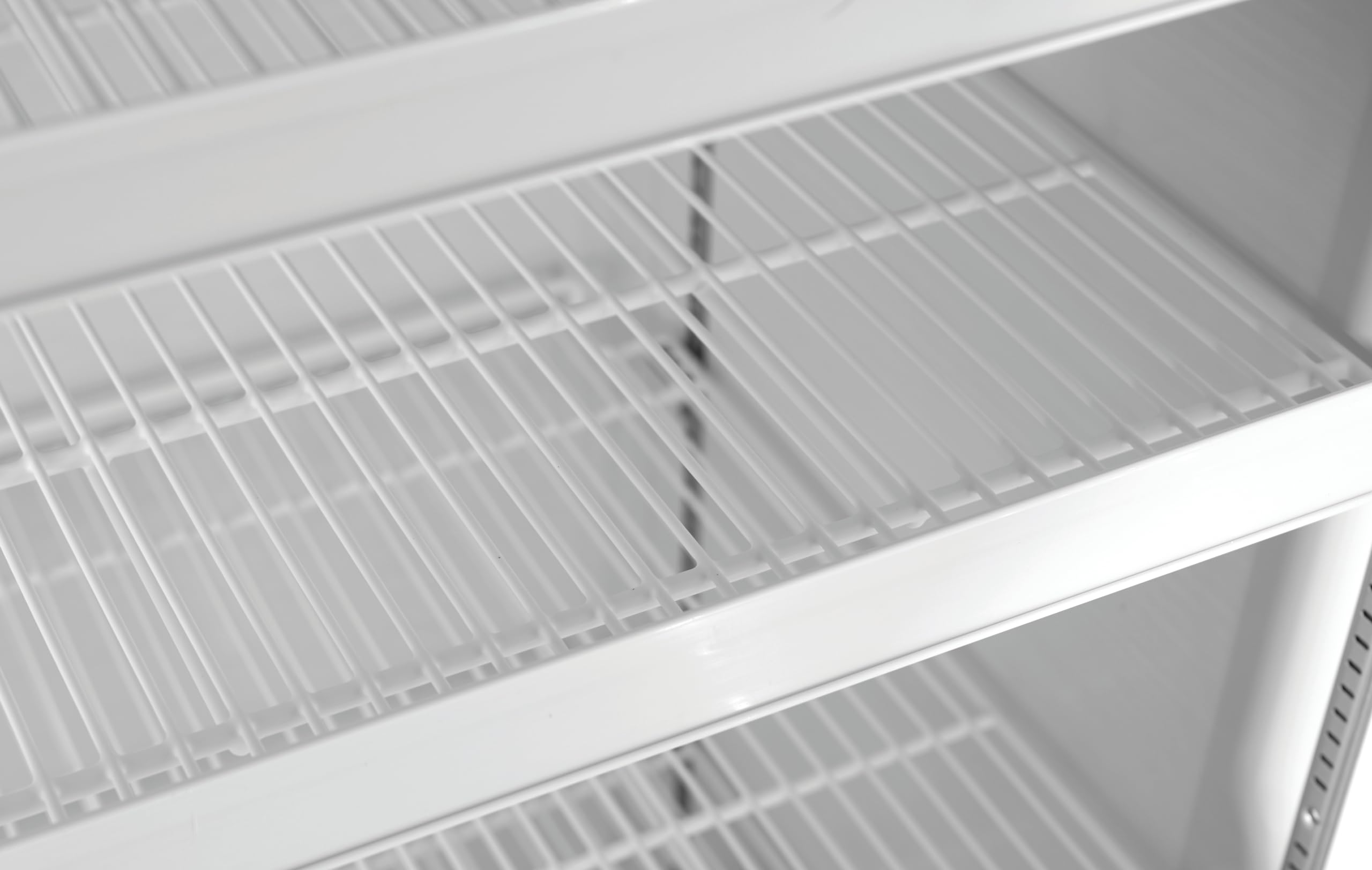 Kratos Commercial Display Refrigerator- Swing Glass 2 Door Merchandiser- 54" W 48 cu ft (69K-720)