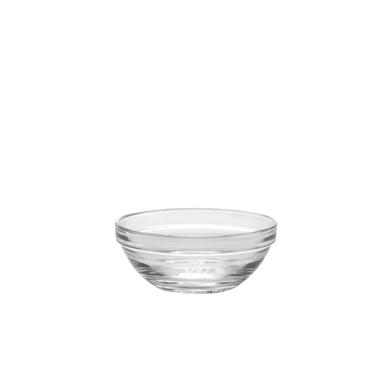 Duralex - Lys Stackable Clear Bowl 10,5 cm (4 1/8 in) Set Of 6