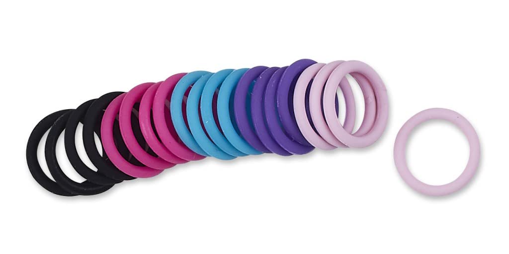 Scunci No-Slip Grip Gel Evolution Mini Ponytailers, 20-Pieces per pack (1-Pack)