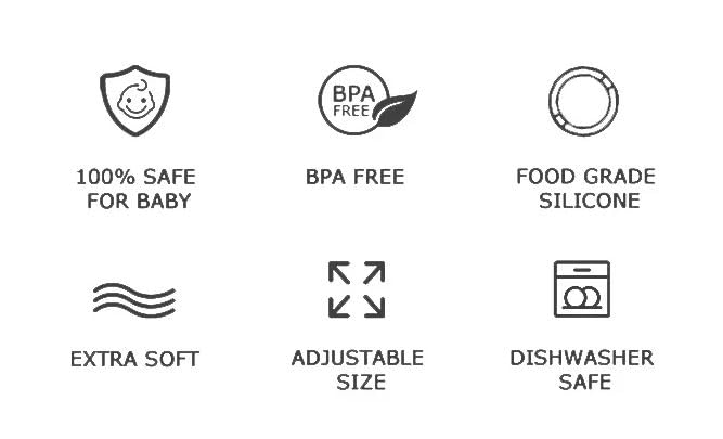 Light Mauve - Butterflies, Silicone Feeding Set | 8 Pcs Baby Led Weaning Supplies, Including Bib, Bowl, Plate, Training Cup, 1 Silicone Spoon & Fork Set, and 1 Stainless Steel Spoon & Fork Set