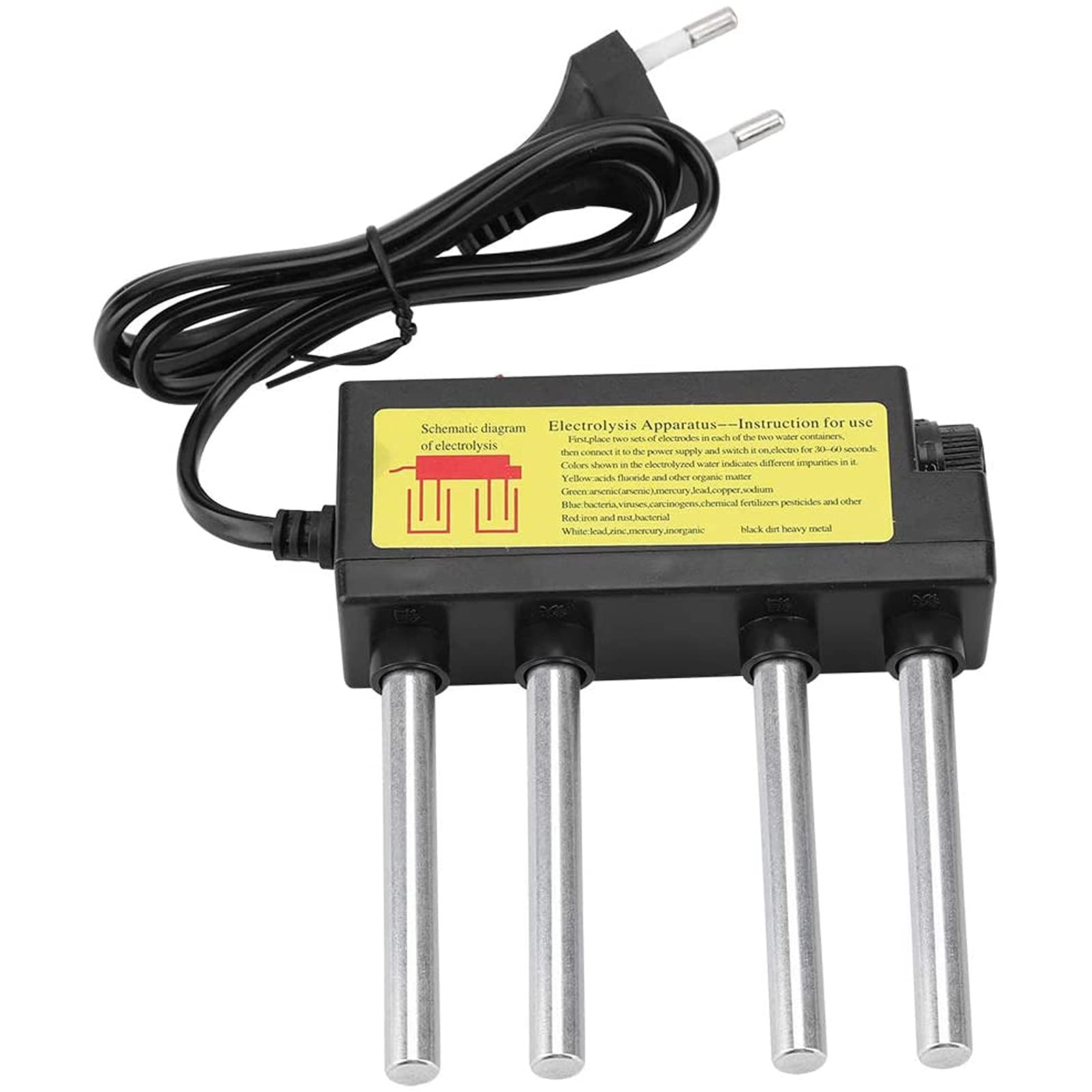 Electrolyzer Water Tester, Portable Water Quality Tester Kit for Drinking Water and All Kinds Water, Quick Water Electrolyzer Testers Water Impurities Monitor Electrolyzer Machine Testing Meter