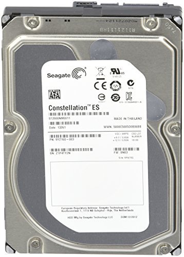 Seagate Constellation ES 2 TB 7200RPM SATA 6Gb/s 64MB Cache 3.5 Inch Internal Bare Drive (ST2000NM0011)