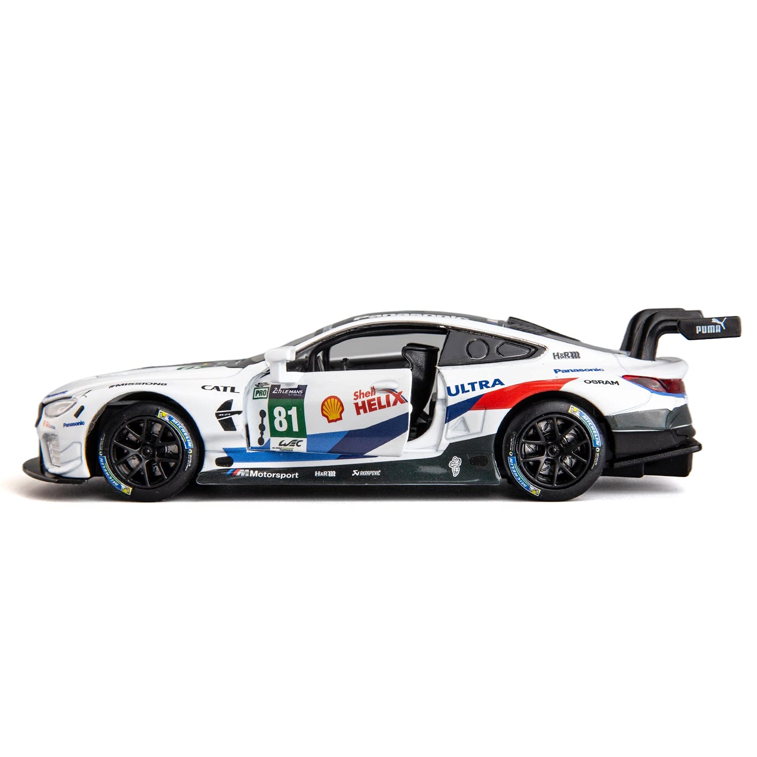 RMZ City Compatible for 1:32 Diecasting Alloy Car Model #81 M8 GTE Toy Car