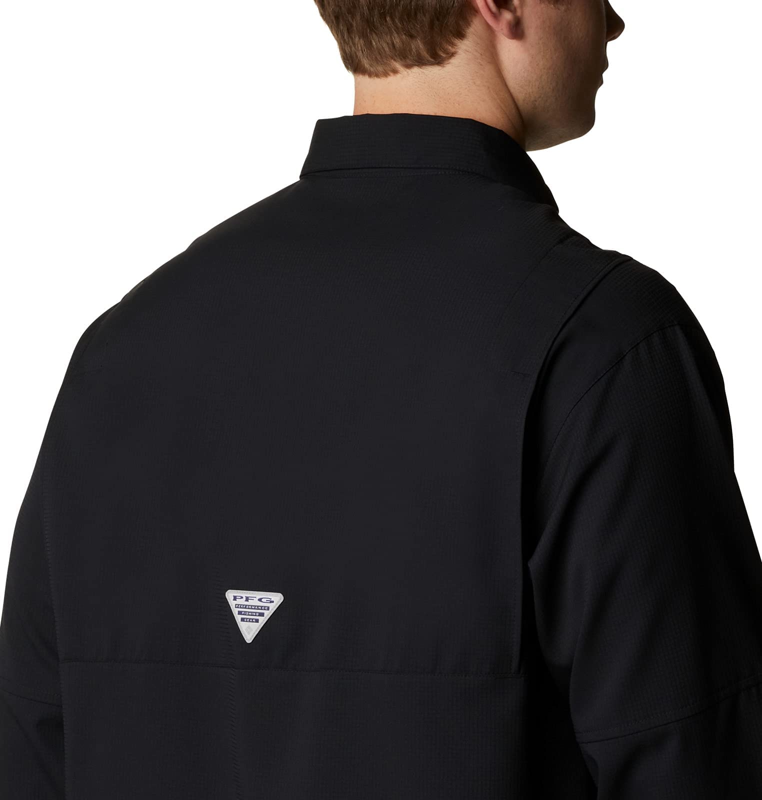 Columbia Men's PFG Tamiami II UPF 40 Long Sleeve Fishing Shirt, Compass Blue, Small