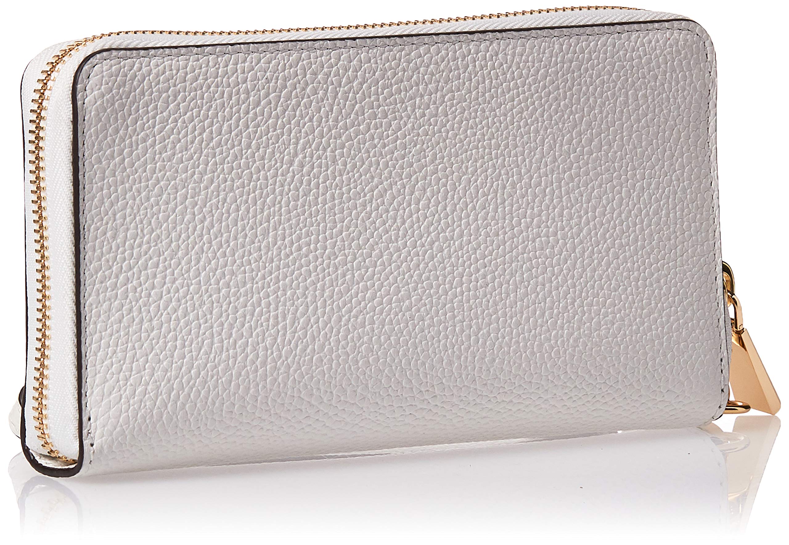 Michael Kors Pebbled Leather Smartphone Wallet Wristlet - Optic White