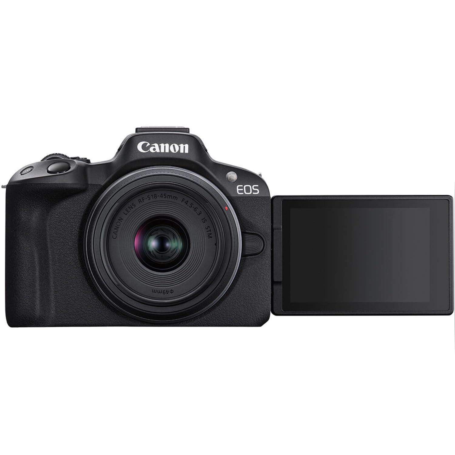 Canon EOS R50 Mirrorless Camera with 18-45mm and 75-300mm Lenses + Lens Filters + CASE + Accessory Bundle (Renewed)