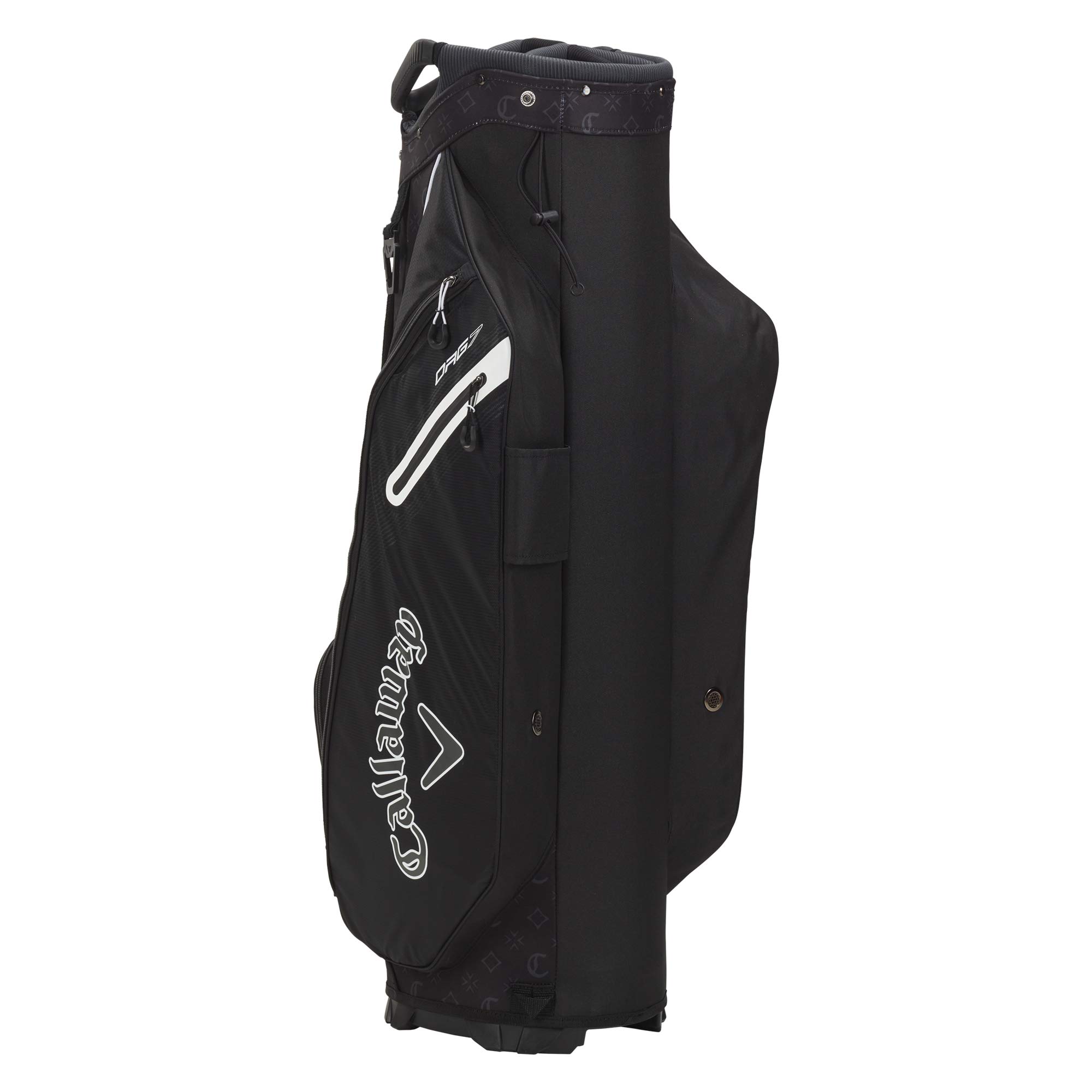 Callaway Golf 2021 ORG 7 Cart Bag , Black/Print/Charcoal